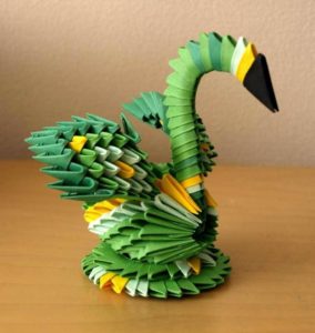 Cygne en papier Origami (115 photos) - Schémas faciles et instructions ...
