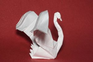 Cygne en papier Origami (115 photos) - Schémas faciles et instructions ...