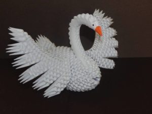 Cygne en papier Origami (115 photos) - Schémas faciles et instructions ...