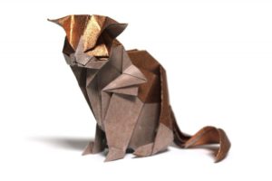 Chat en origami (115 photos) - instructions étape par étape pour les ...